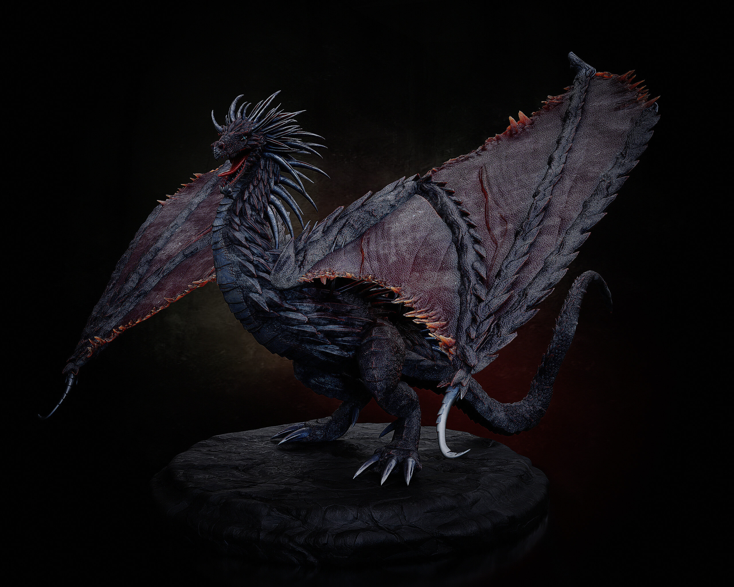 Drake 1 3D Render, Digital Art by Nate 3D