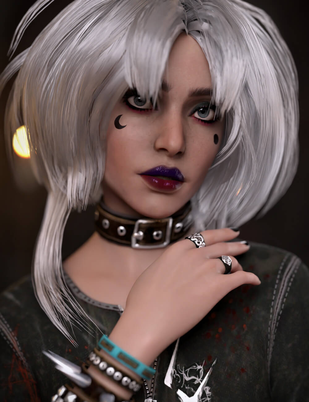 Sable Ward: Poisoned Angel Outfit Add-On Daz Content by NathanPrescott