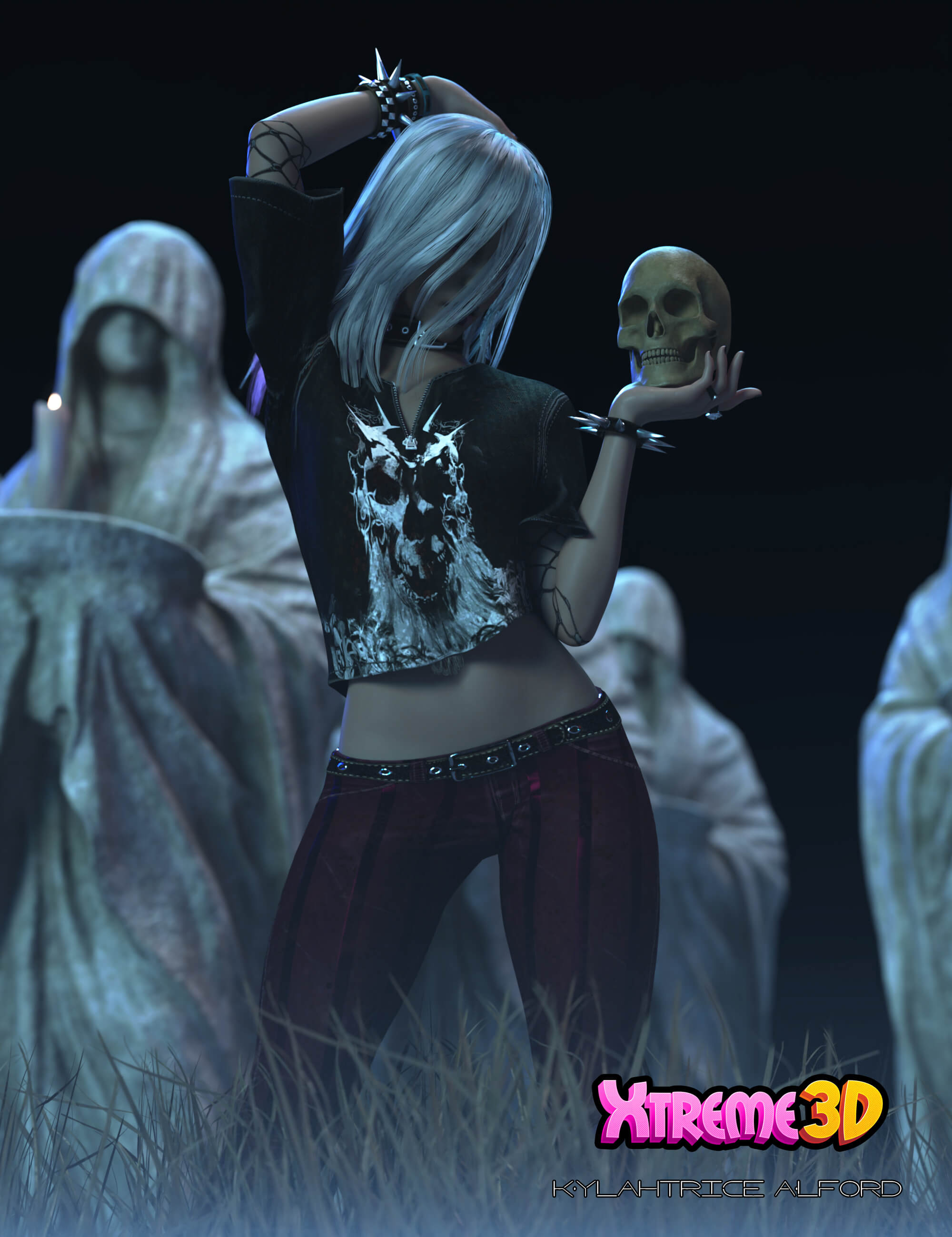 Sable Ward: Poisoned Angel Outfit Add-On Daz Content by NathanPrescott