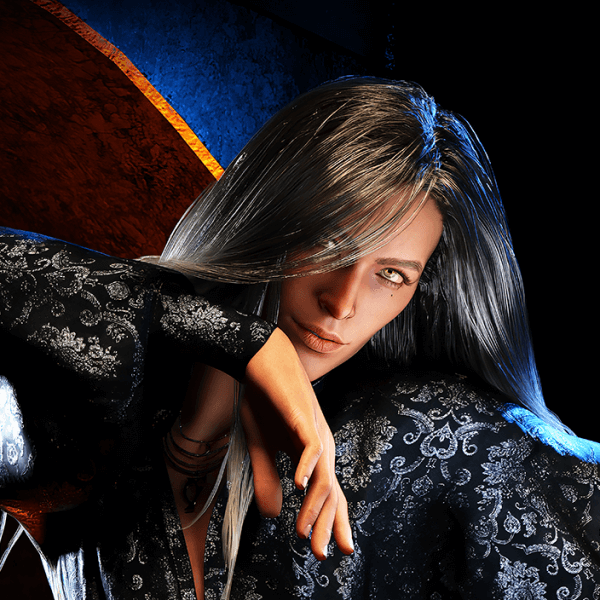 Anael 3D Render, Digital Art by Nathy-Design