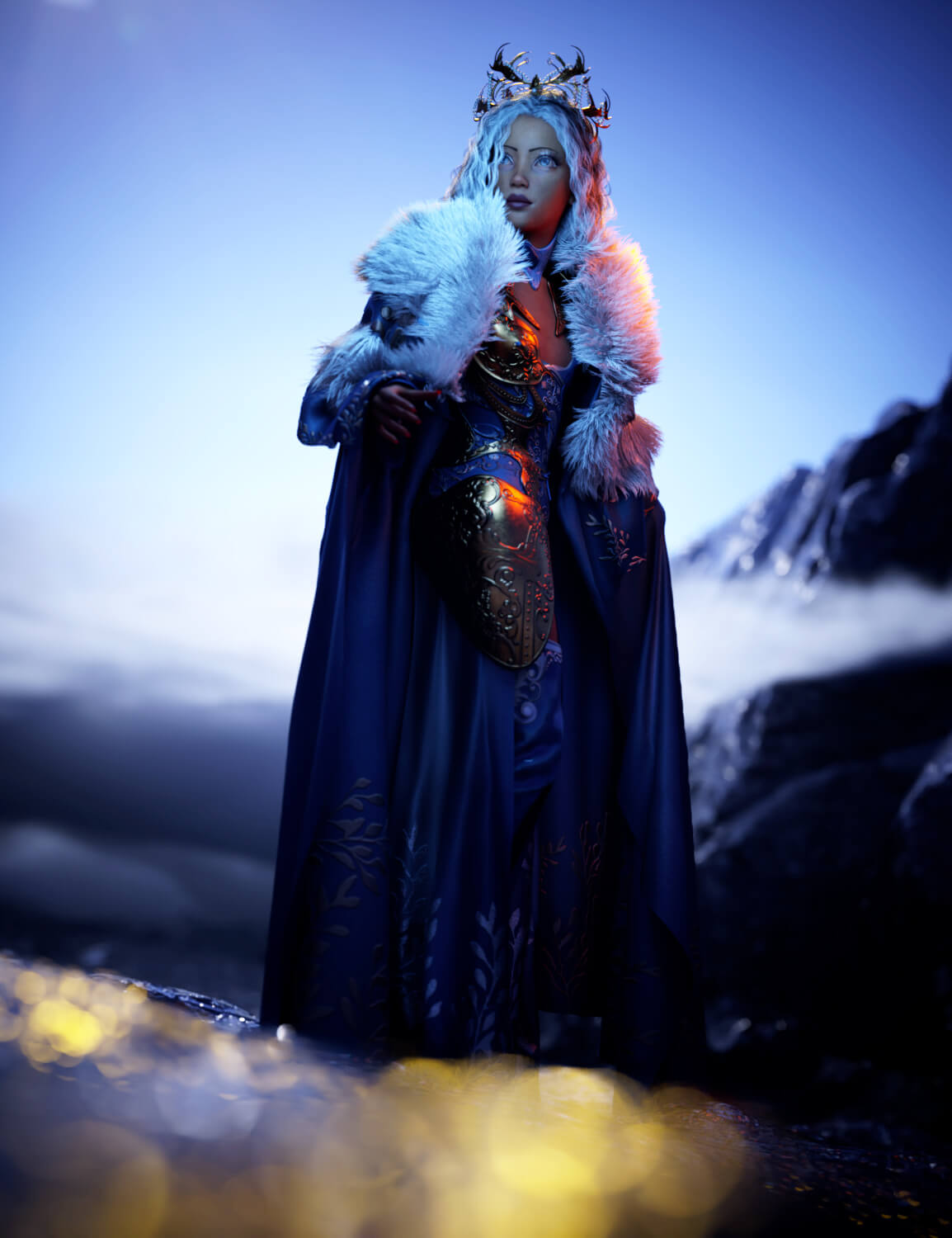 Lielly 3D Render, Digital Art by Nathy-Design