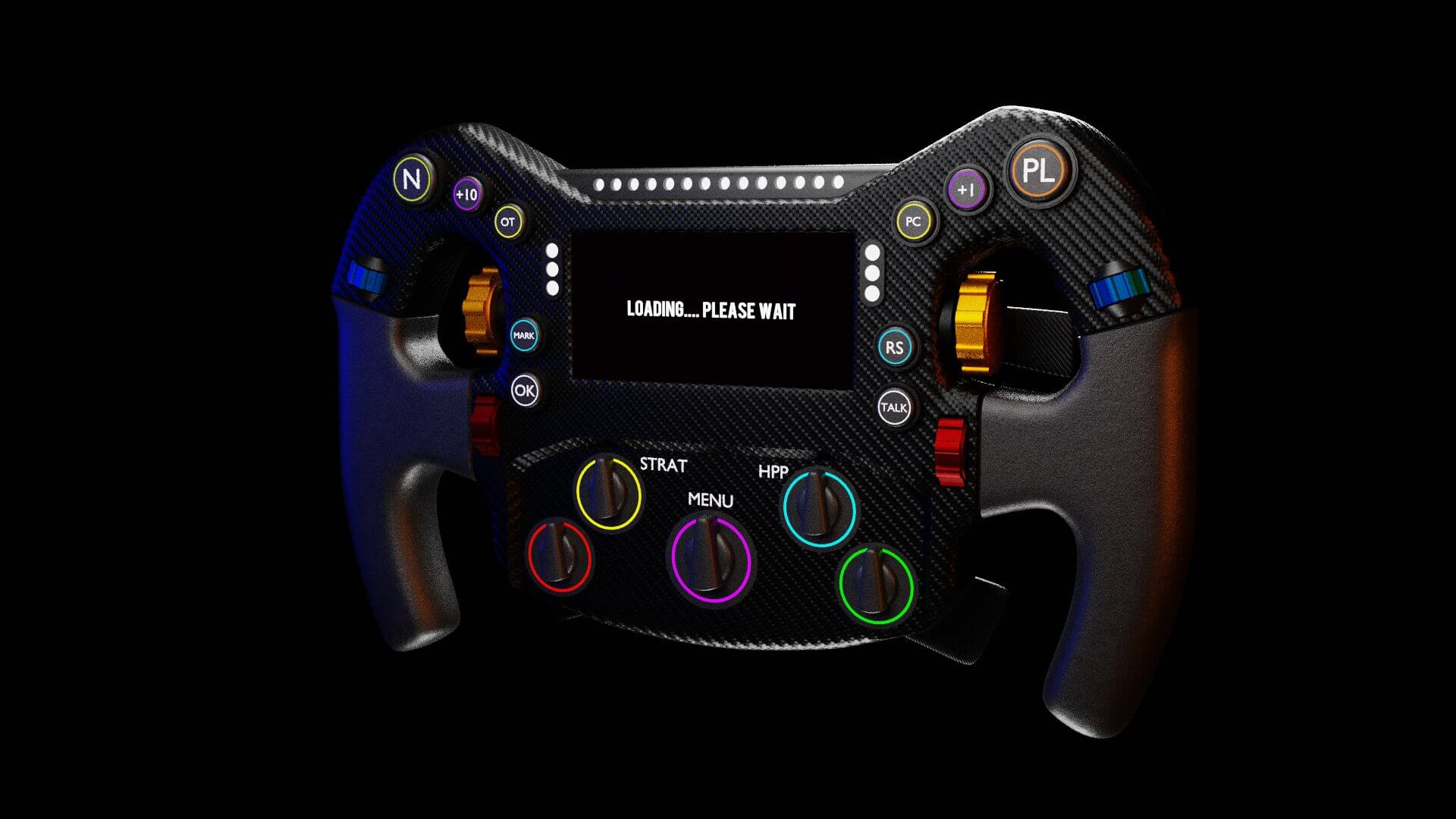 F1 Steering Wheel Concept - 3D Model by Naudaff3D