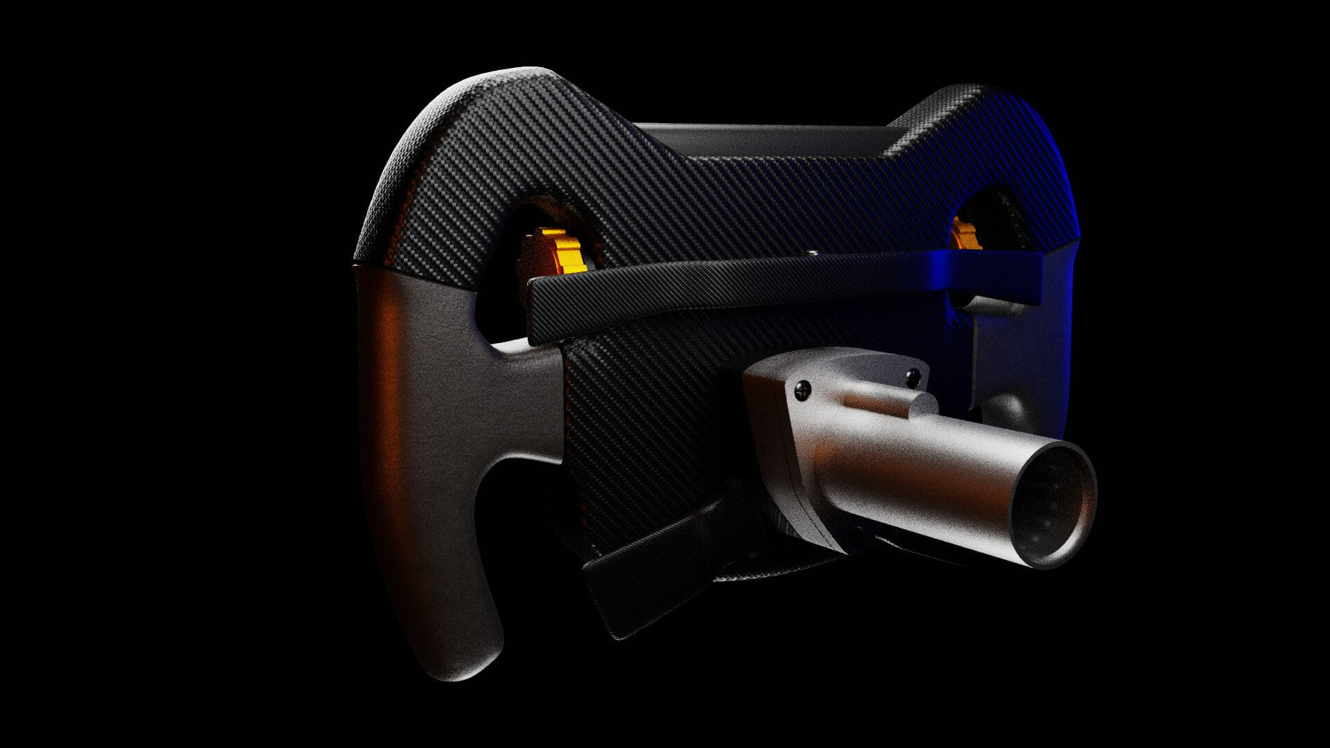 F1 Steering Wheel Concept - 3D Model by Naudaff3D
