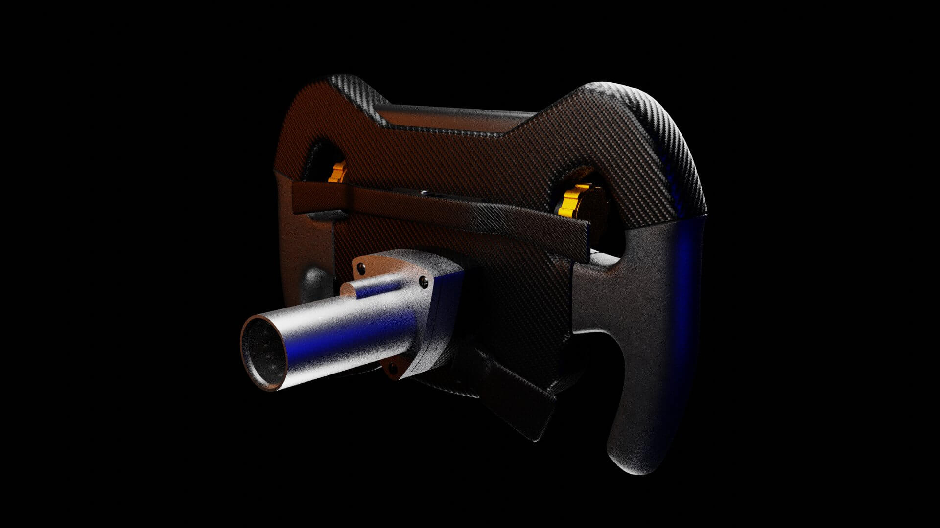 F1 Steering Wheel Concept - 3D Model by Naudaff3D