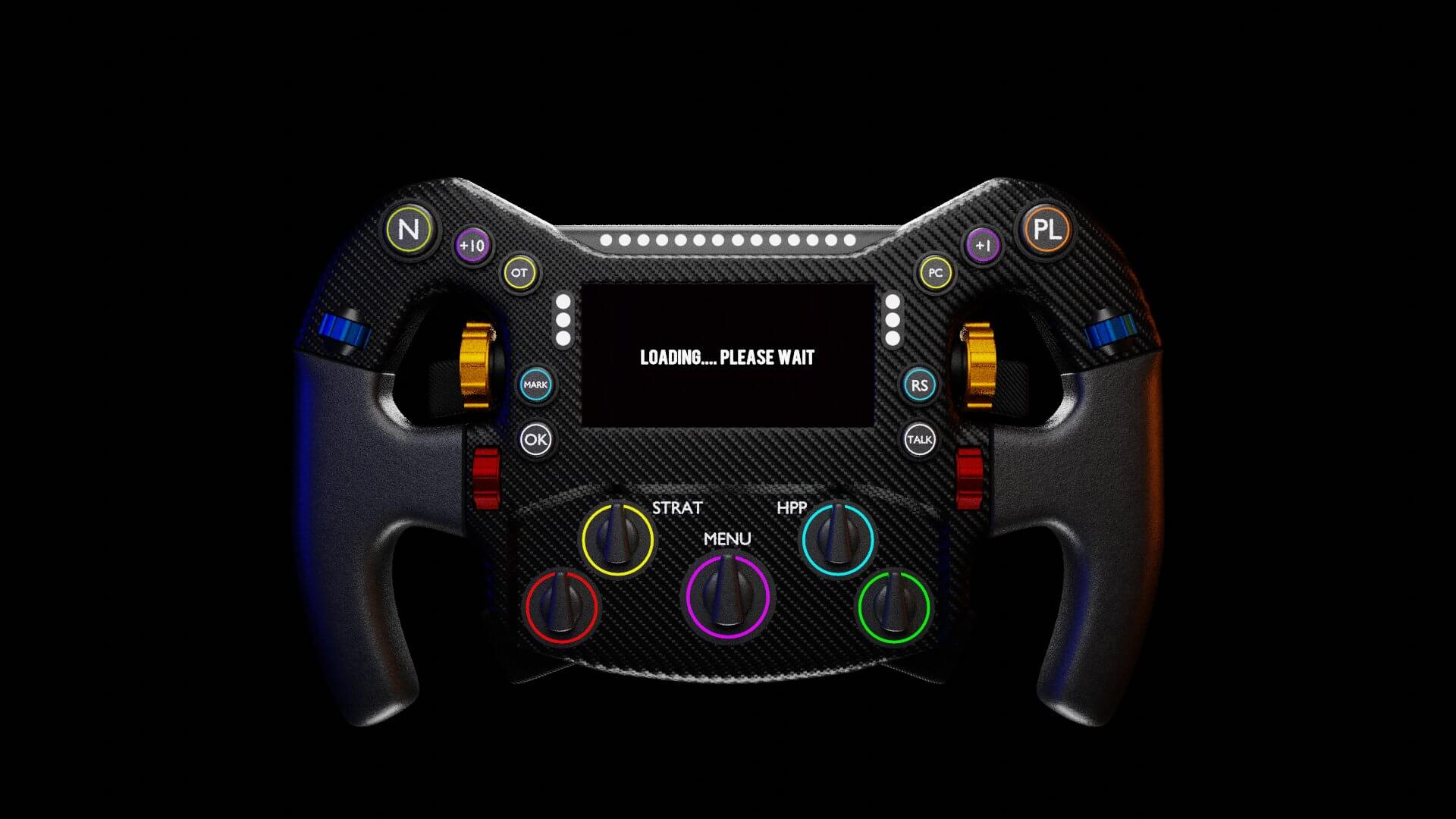F1 Steering Wheel Concept - 3D Model by Naudaff3D