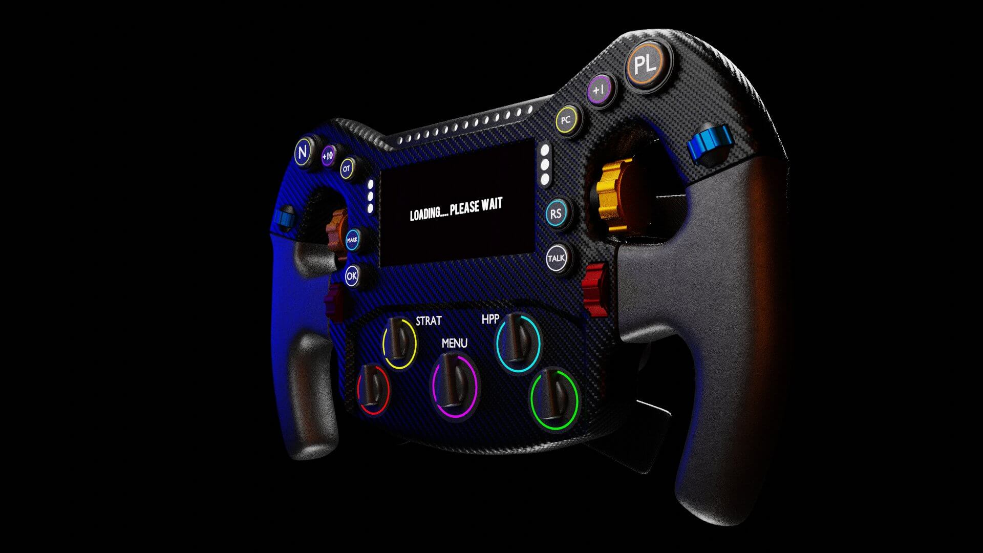 F1 Steering Wheel Concept - 3D Model by Naudaff3D
