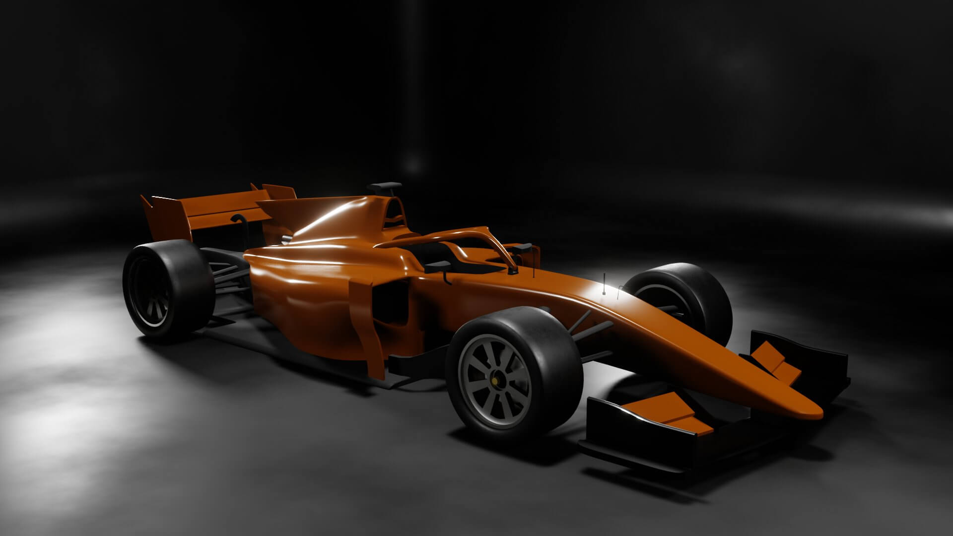 Formula 2 Car - Free 3D Model by Naudaff3D