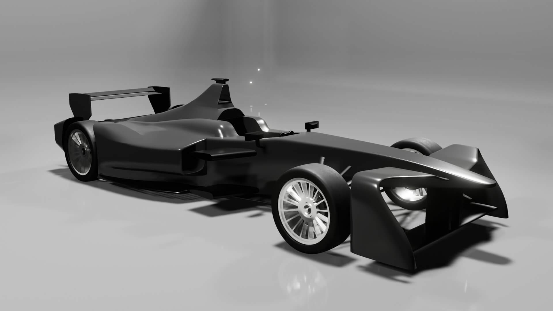 Formula E Gen1 Car - Free 3D Model by Naudaff3D