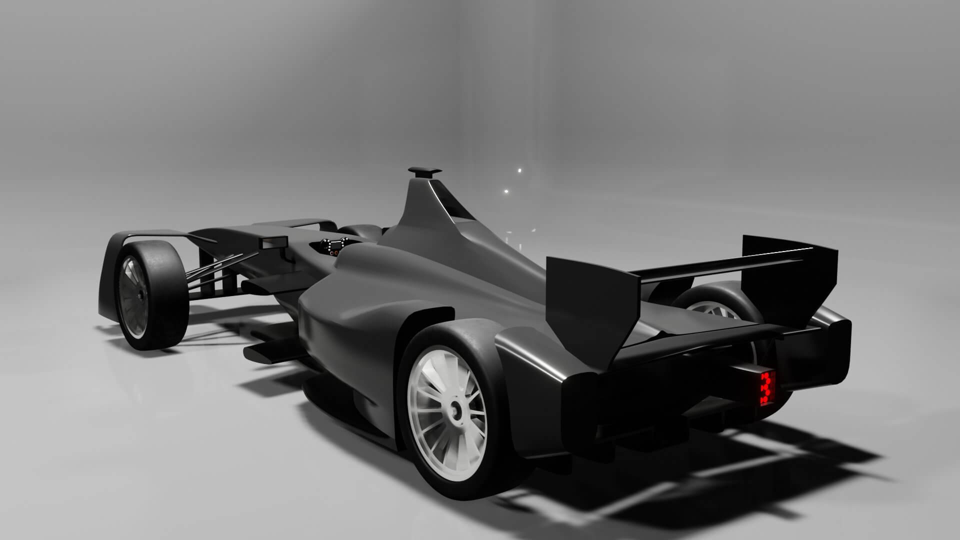 Formula E Gen1 Car - Free 3D Model by Naudaff3D