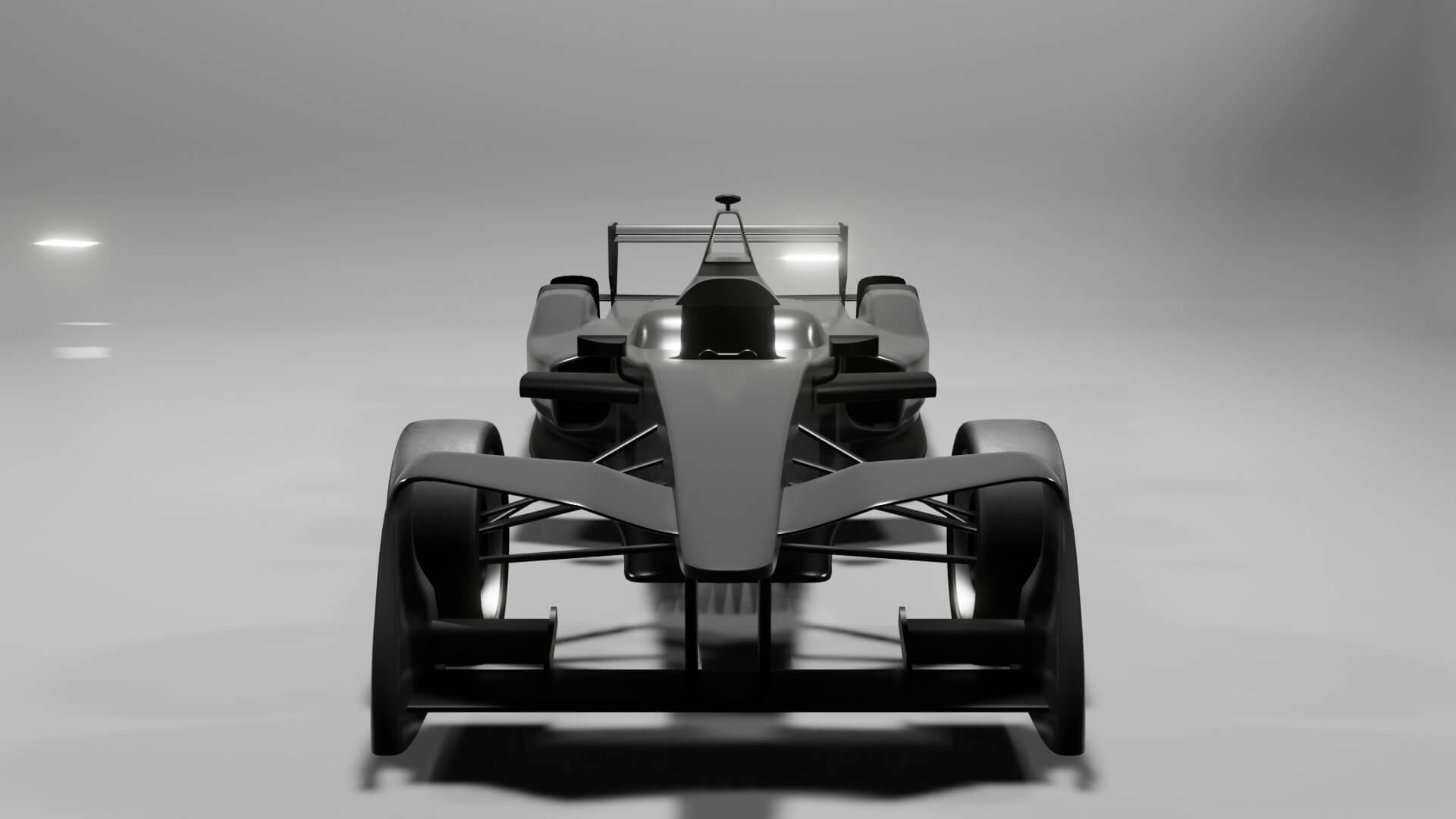 Formula E Gen1 Car - Free 3D Model by Naudaff3D