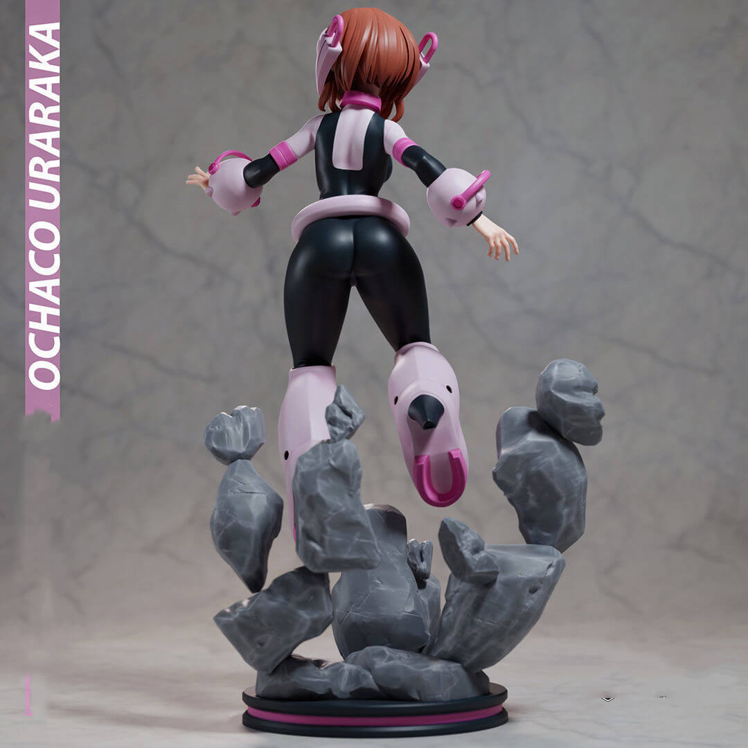 Azerama - Ochaco Uraraka 3D Model by Navaler