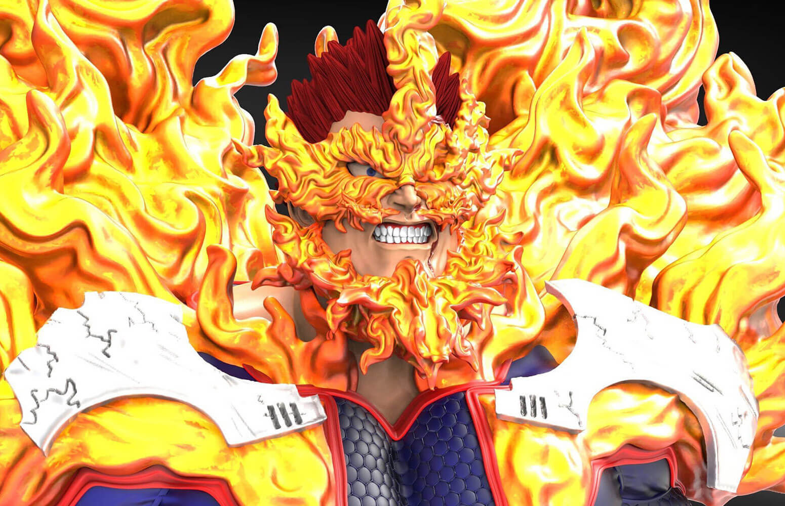 Endeavor - The Number 1 Hero 3D Model by Navaler