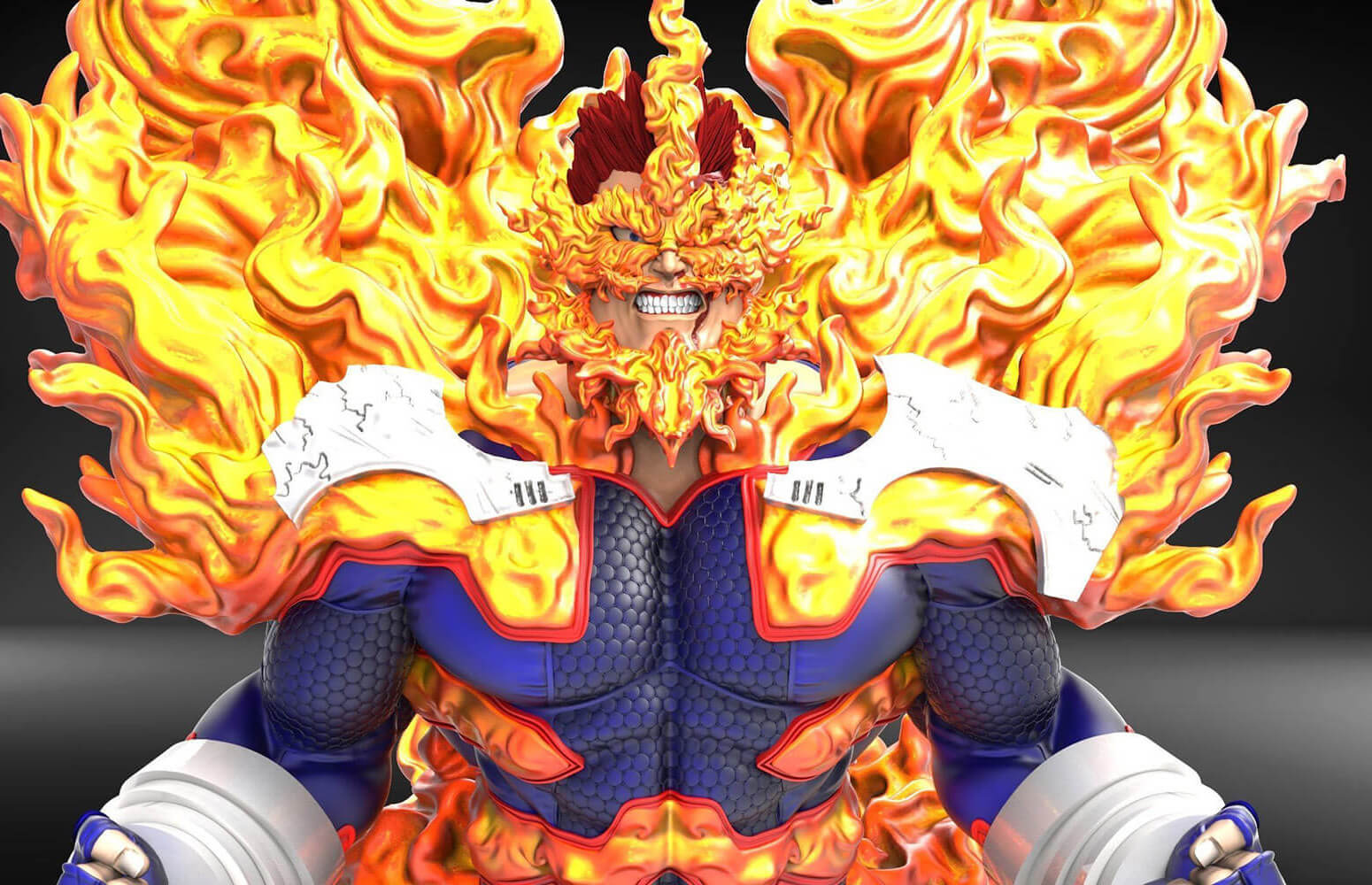 Endeavor - The Number 1 Hero 3D Model by Navaler
