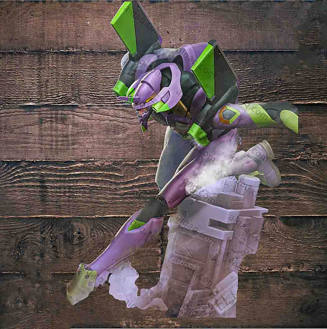 EVA01 - Neon Genesis Evangelion 3D Model by Navaler