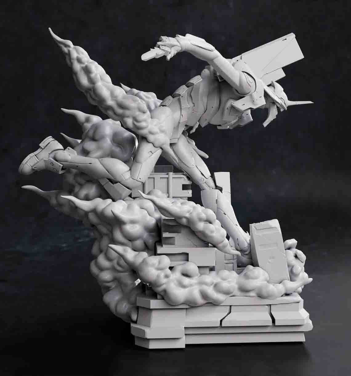 EVA01 - Neon Genesis Evangelion 3D Model by Navaler