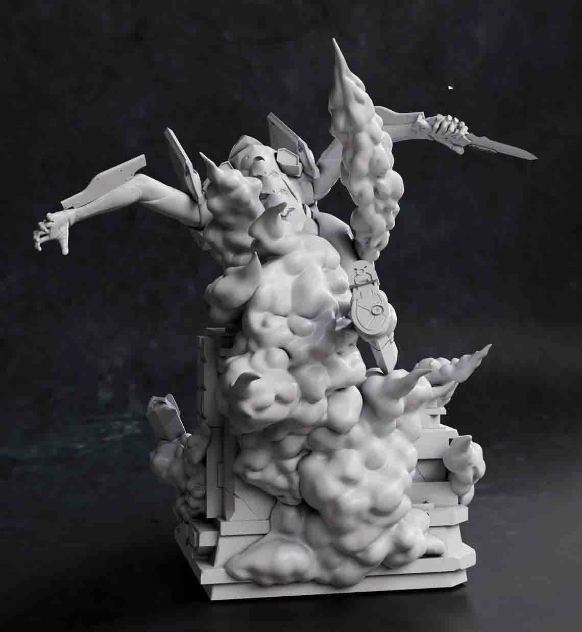 EVA01 - Neon Genesis Evangelion 3D Model by Navaler