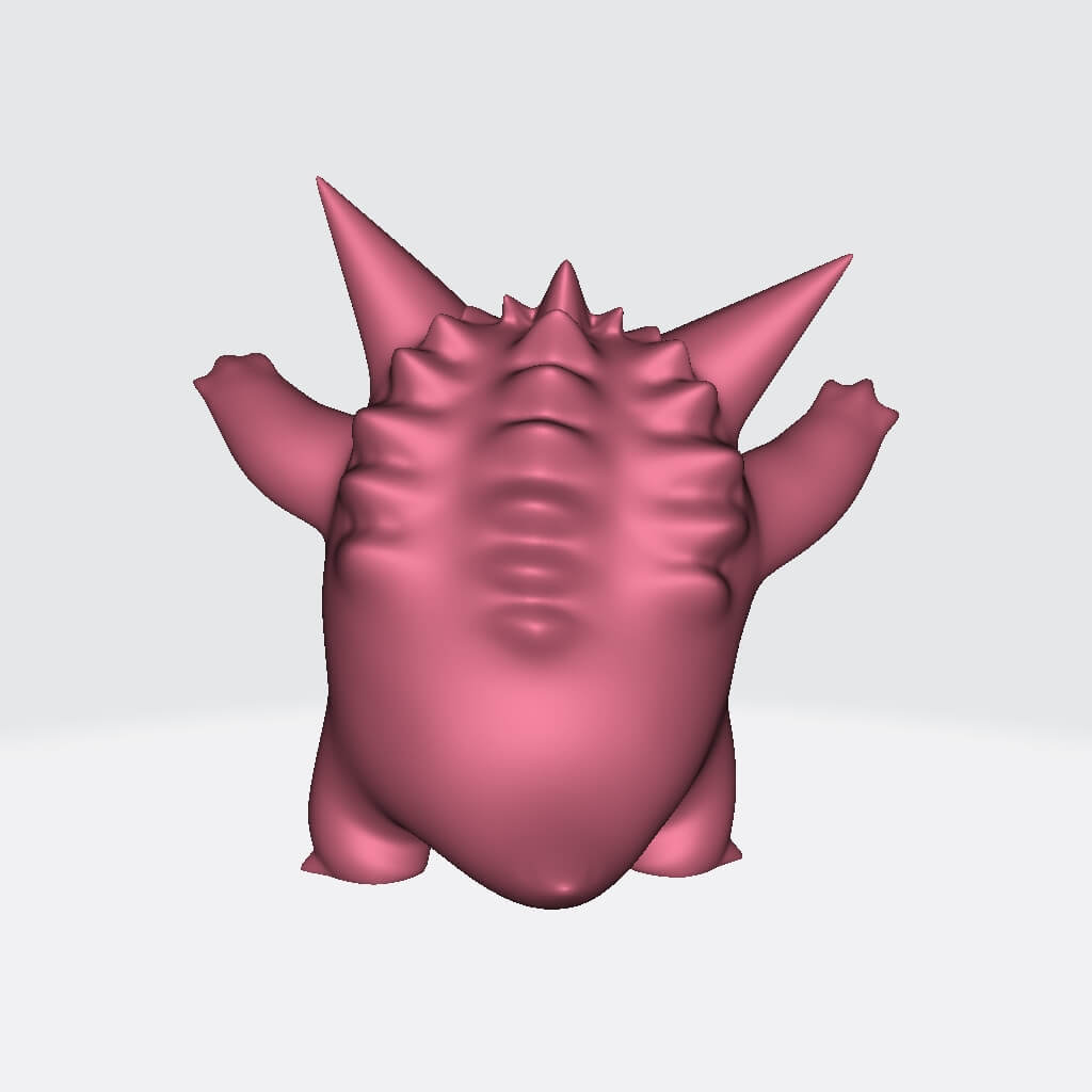Gengar Pokemon - 3D Model by Navaler