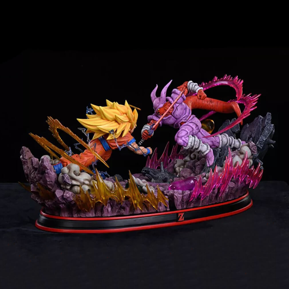 Goku Vs Janemba - 3D Print Model by Navaler