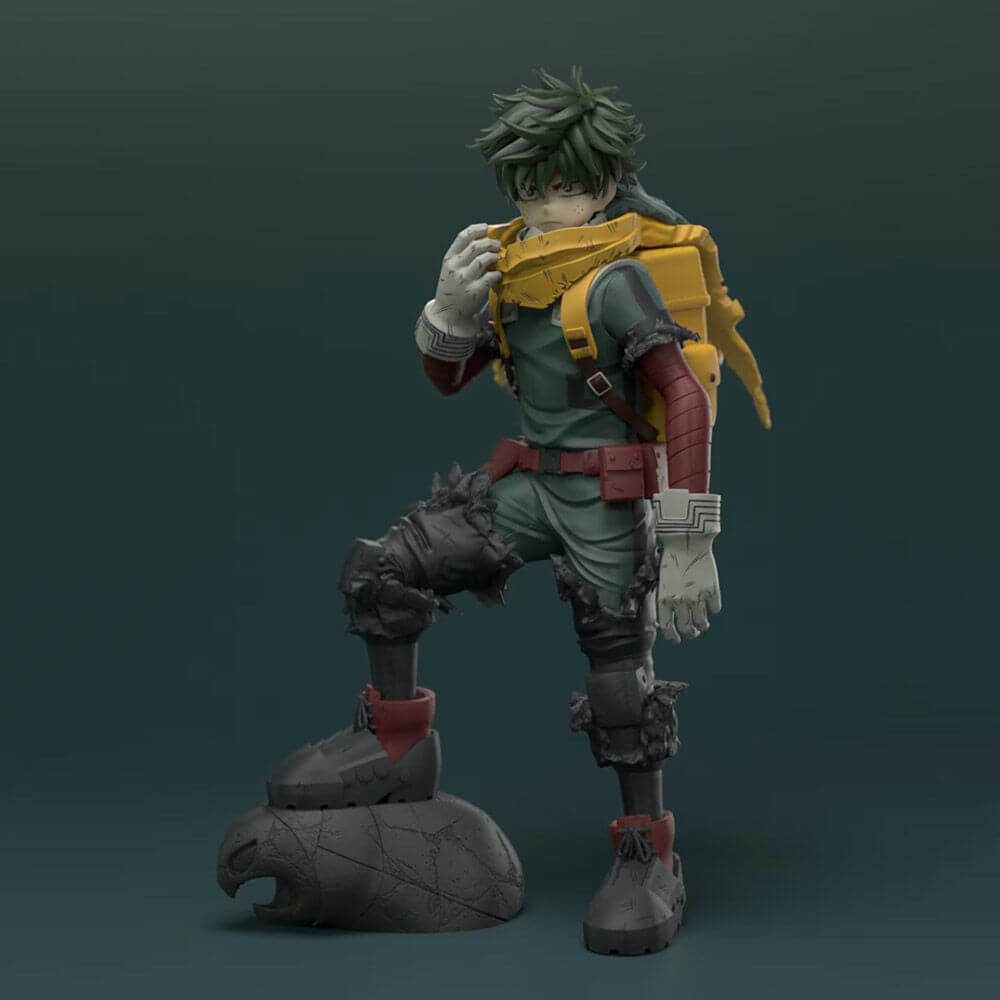 Izuku Midoriya - Deku Vigilante 3D Model by Navaler