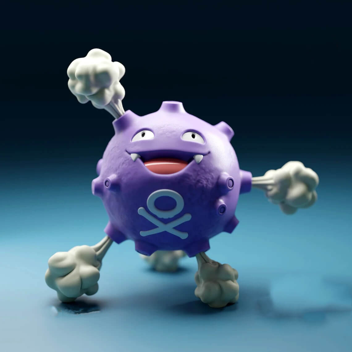 James and Koffing and Meowth - 3D Model by Navaler