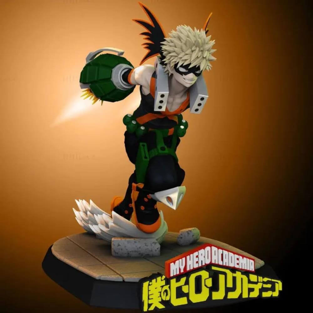 Katsuki Bakugo - My Hero Academia 3D Model by Navaler