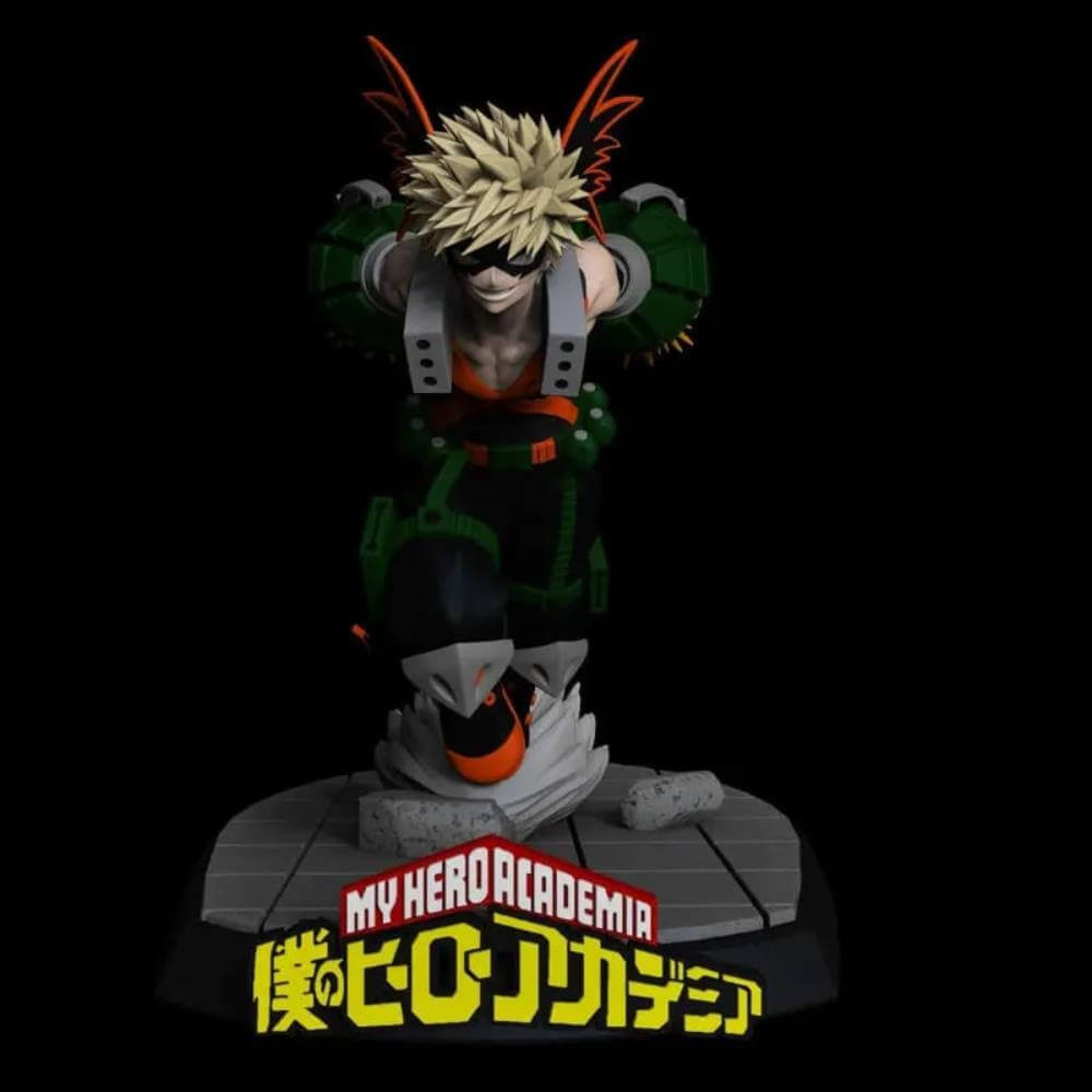 Katsuki Bakugo - My Hero Academia 3D Model by Navaler