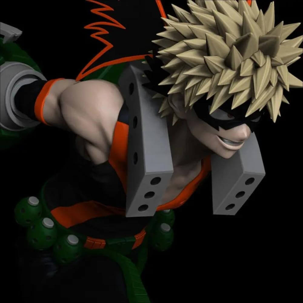 Katsuki Bakugo - My Hero Academia 3D Model by Navaler
