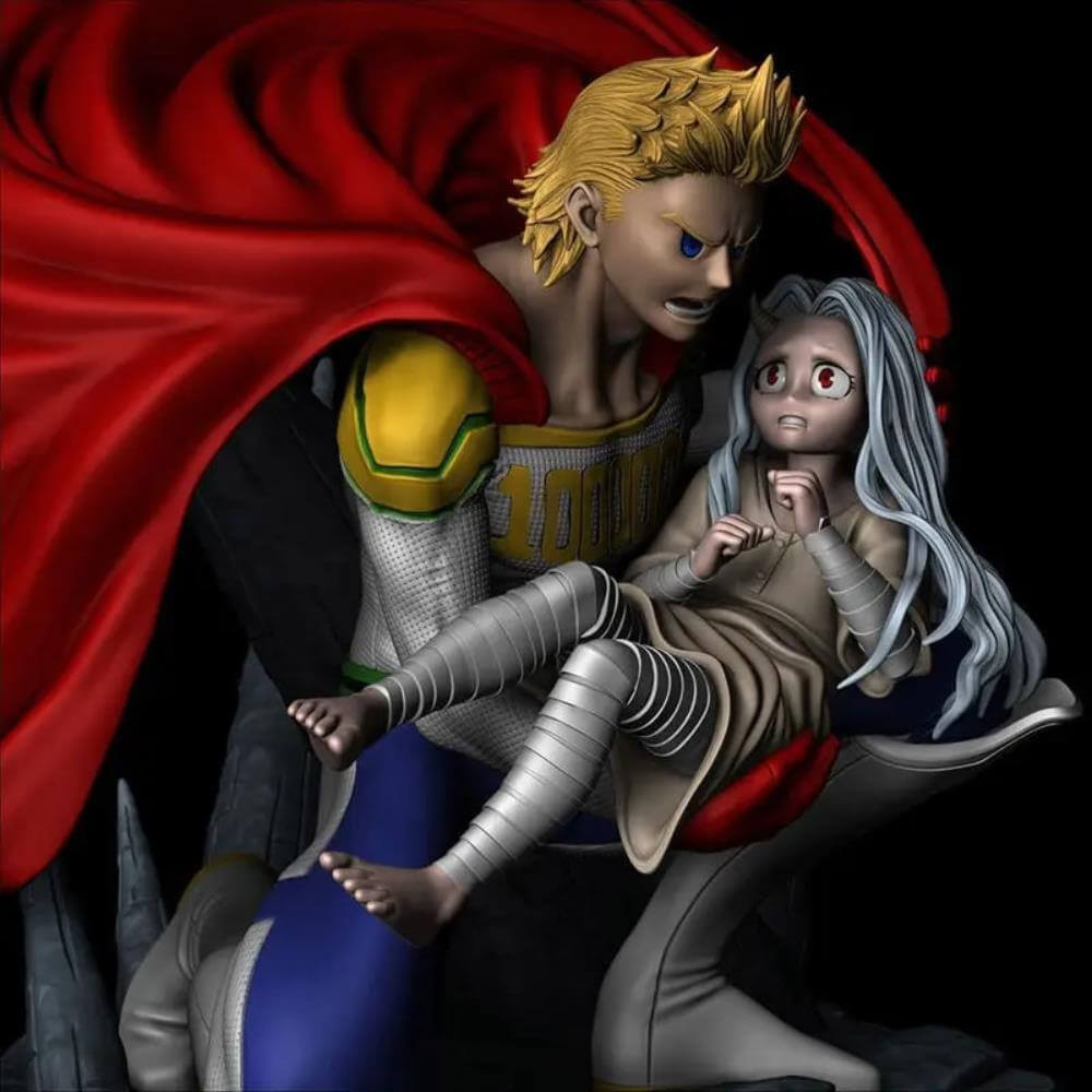 Mirio and Eri - My Hero Academia 3D Model by Navaler