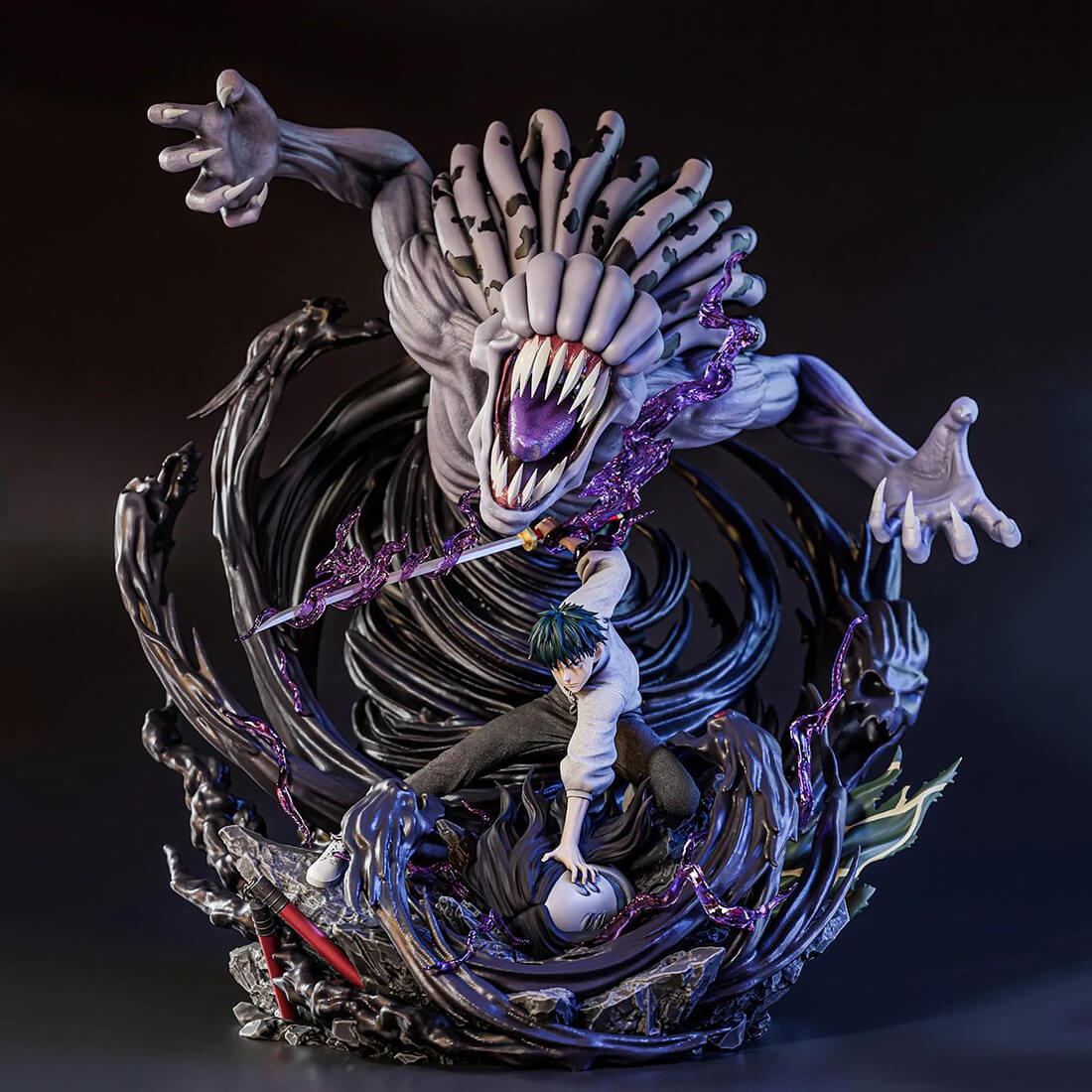 Okkotsu Yuta With Cursed Rika - 3D Model by Navaler