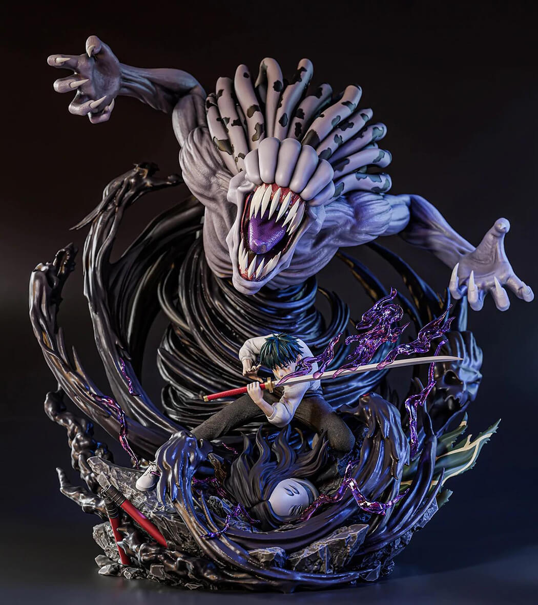 Okkotsu Yuta With Cursed Rika - 3D Model by Navaler