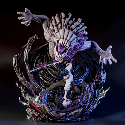 Okkotsu Yuta With Cursed Rika - 3D Model by Navaler