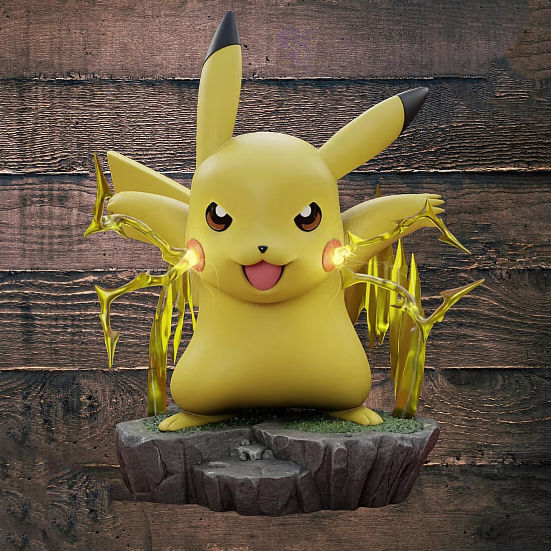 Pikachu Pokemon - 3D Model by Navaler