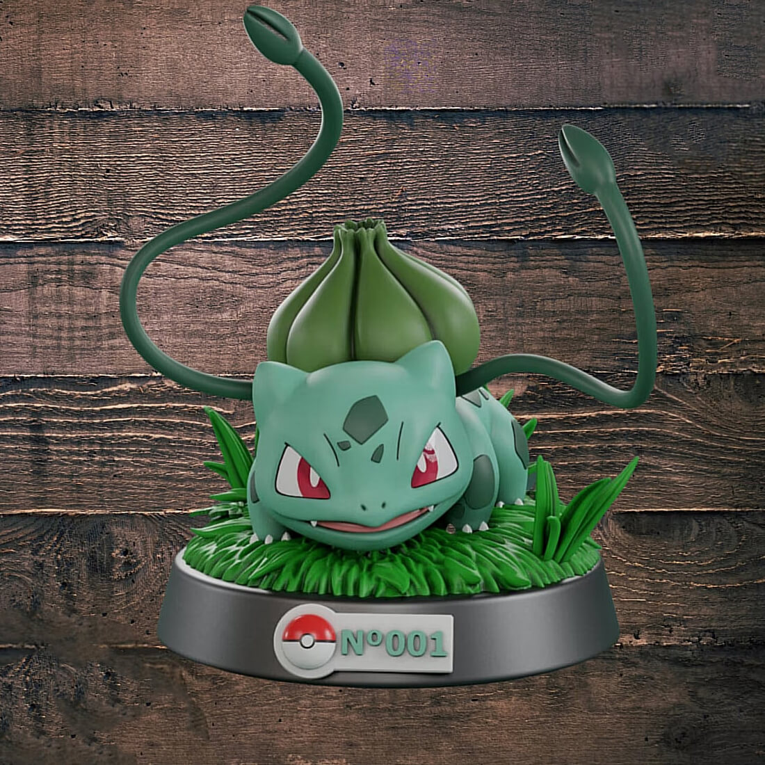 Pokemon Bulbasaur - 3D Model by Navaler