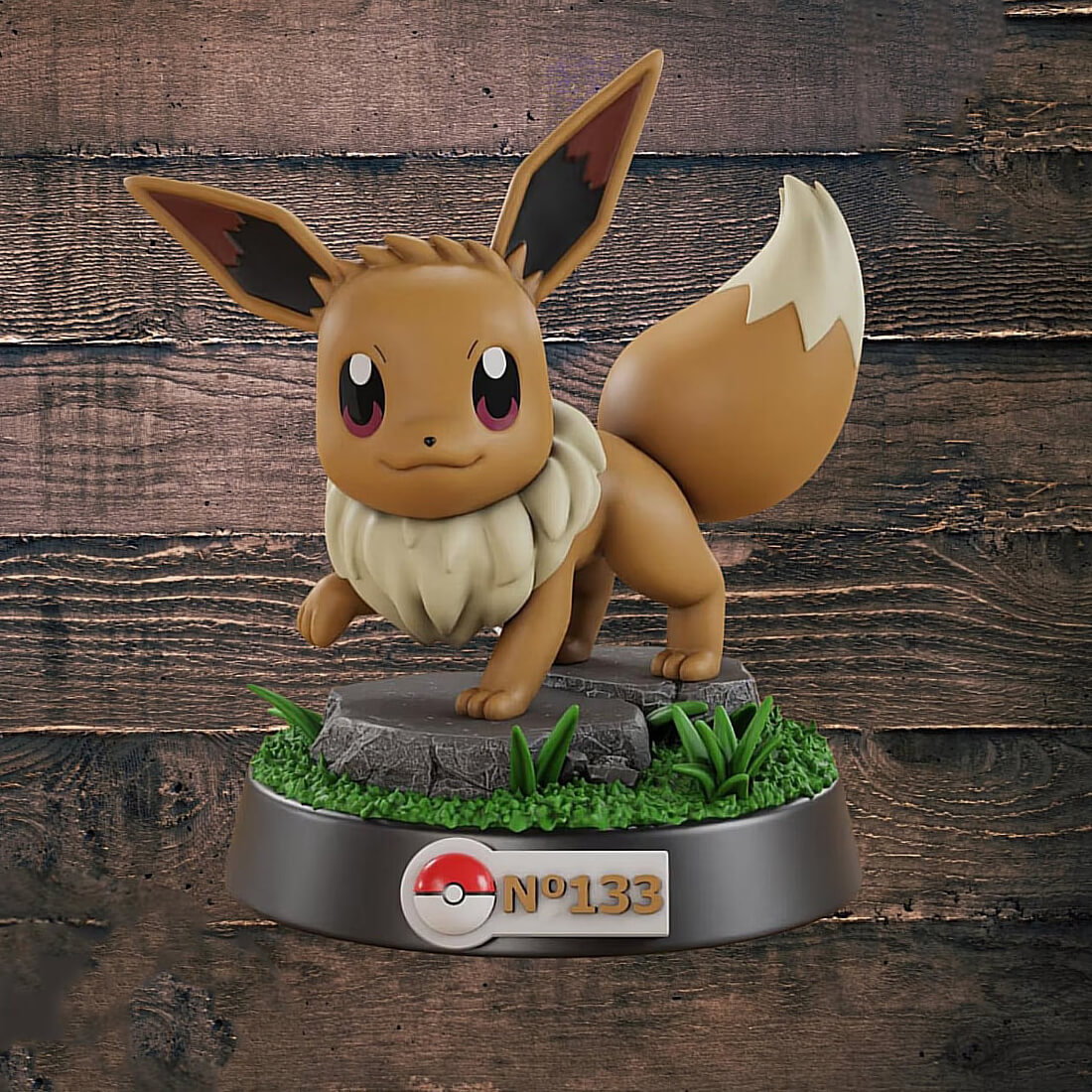 Pokemon - Eevee 3D Model by Navaler