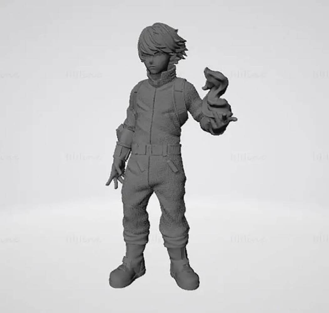 Todoroki Shouto - My Hero Academia 3D Model by Navaler
