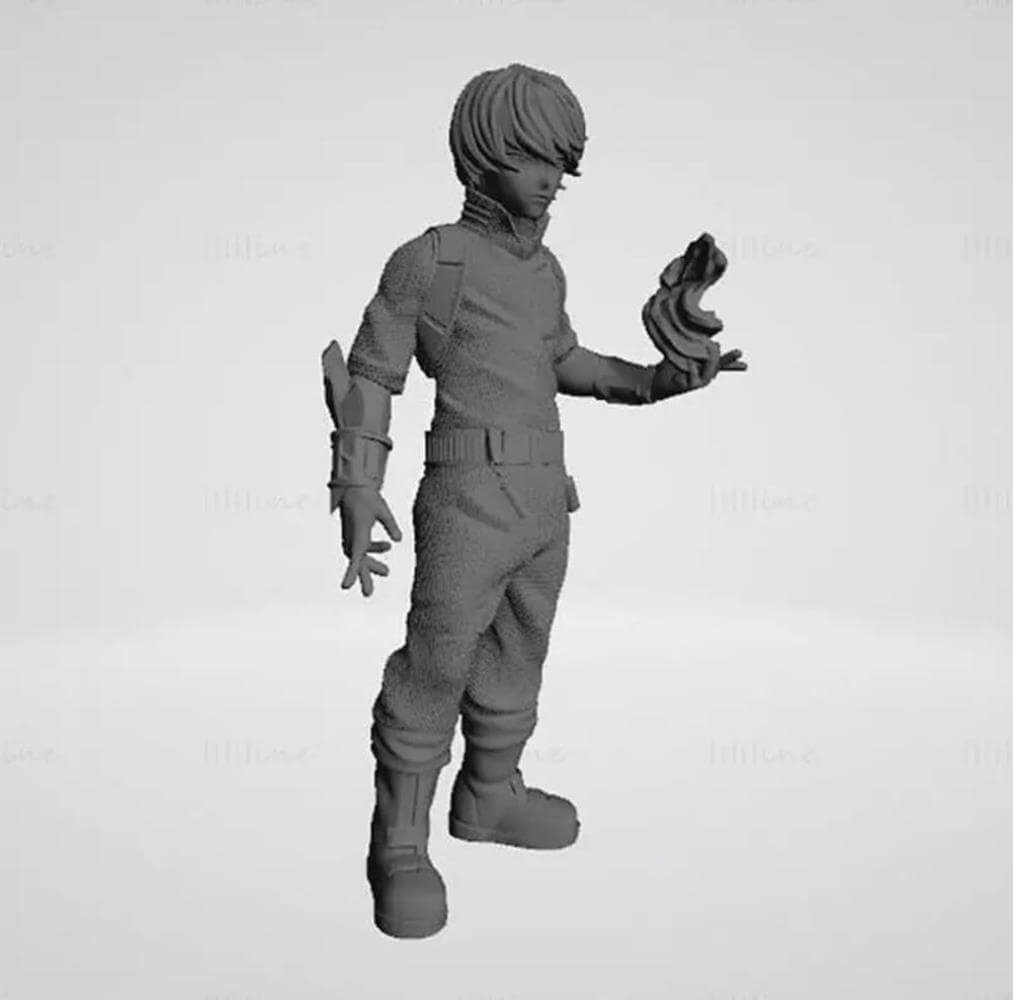 Todoroki Shouto - My Hero Academia 3D Model by Navaler