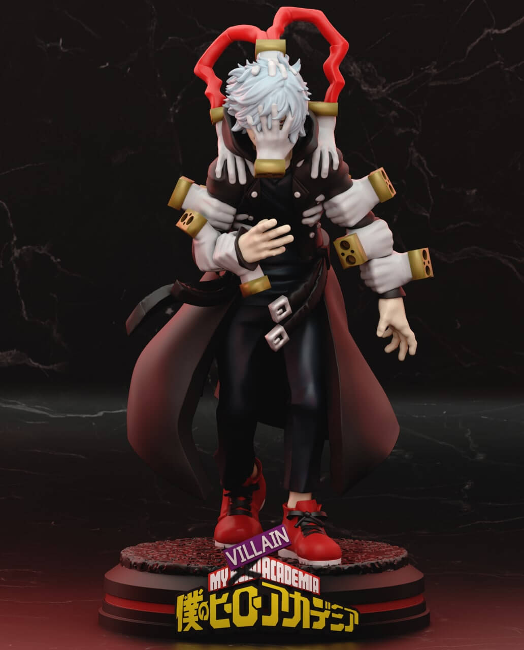 Tomura Shigaraki - My Hero Academia 3D Model by Navaler