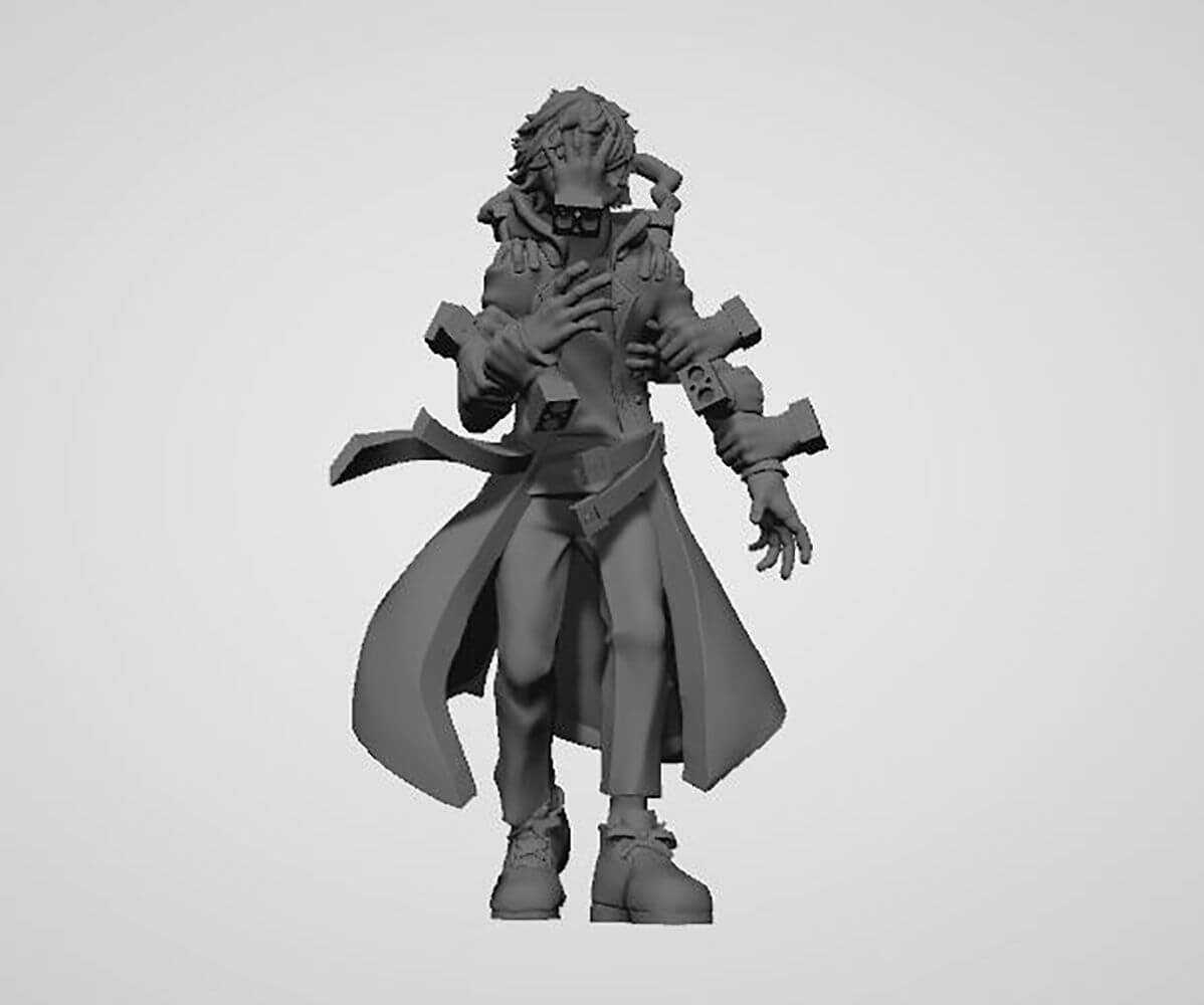 Tomura Shigaraki - My Hero Academia 3D Model by Navaler