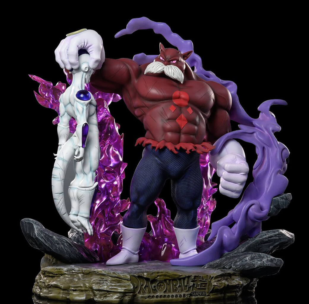 Toppo Vs Freezer Dragon Ball Super - 3D Print Model by Navaler