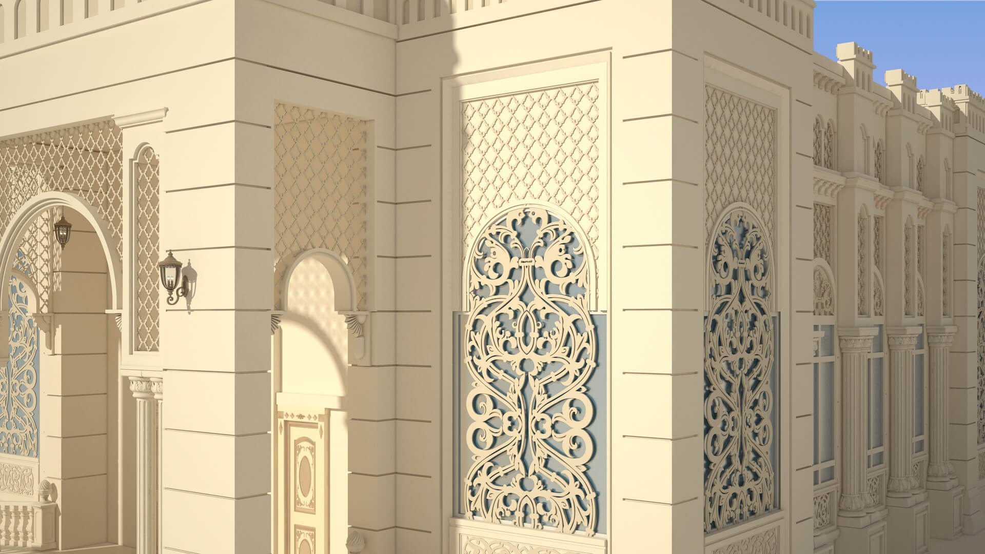 Mosque - 3D Model by navigator