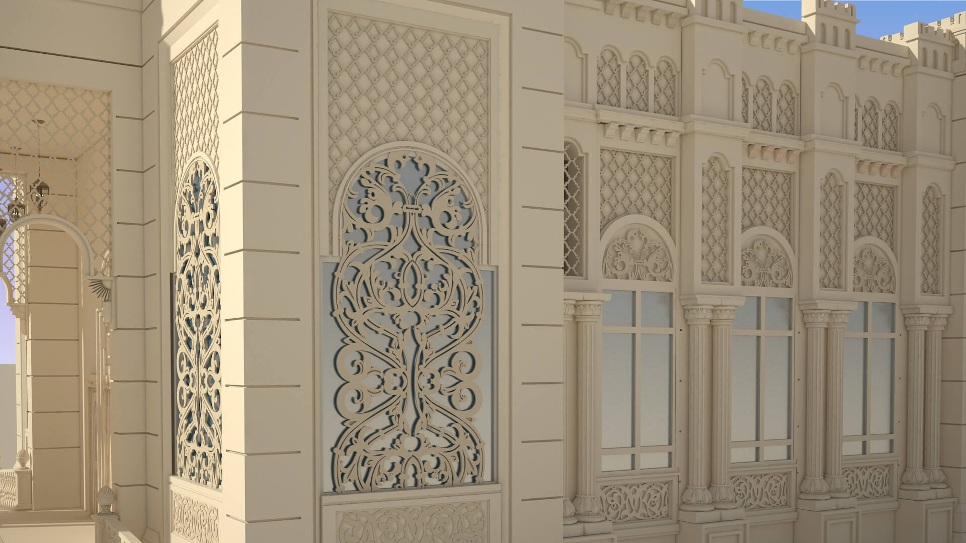 Mosque - 3D Model by navigator