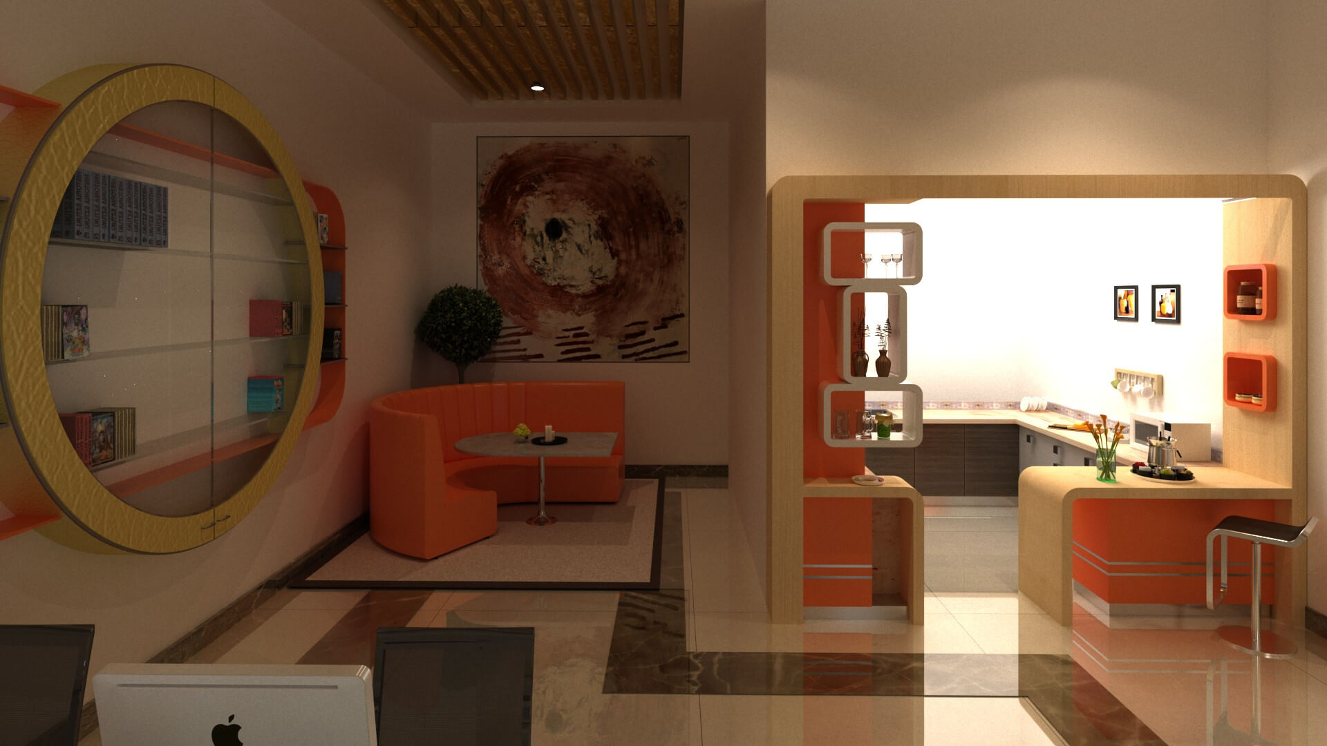 Modern Workspace 3D by navigator