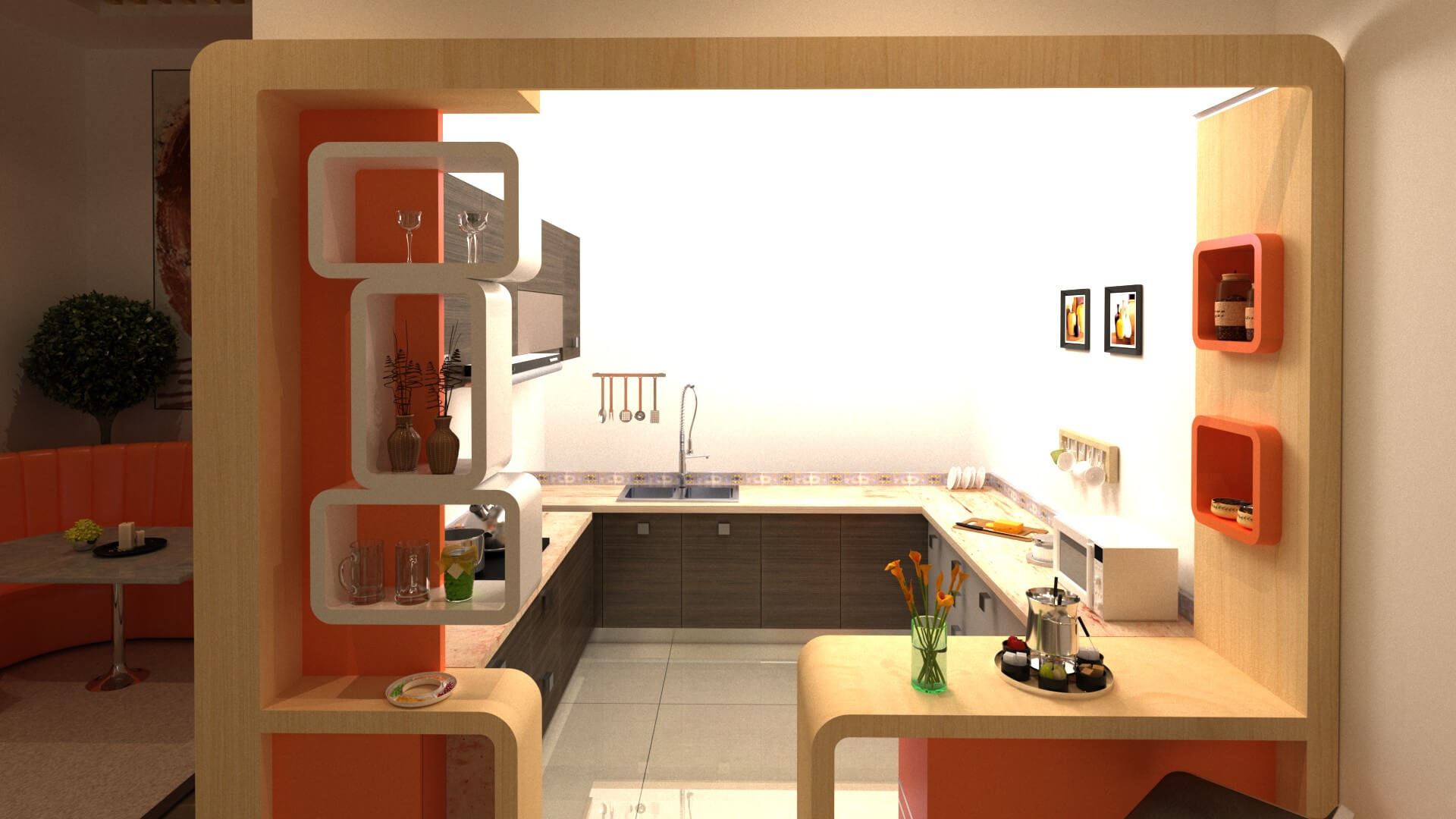 Modern Workspace 3D by navigator