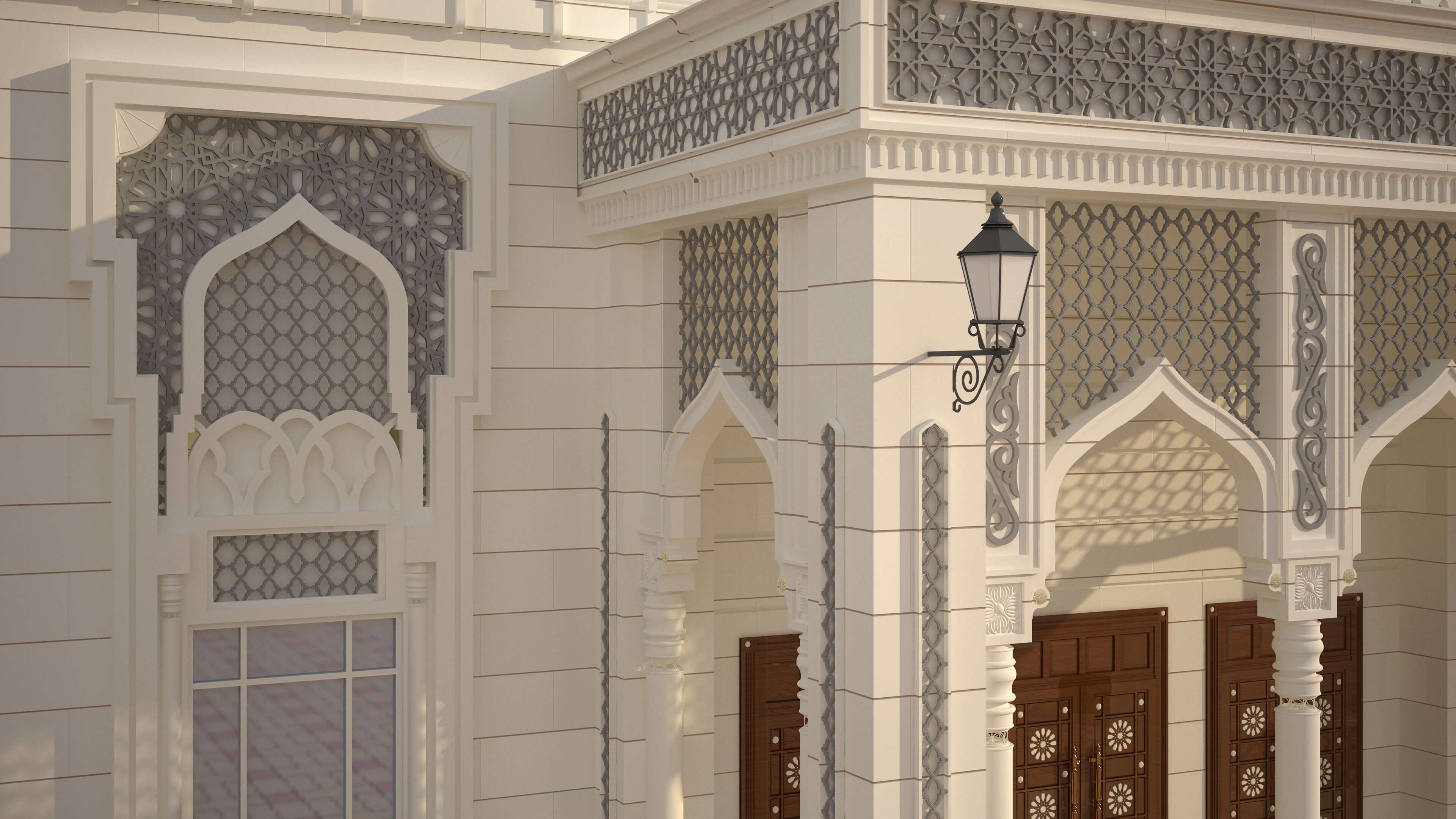 Mosque Exterior 3D by navigator