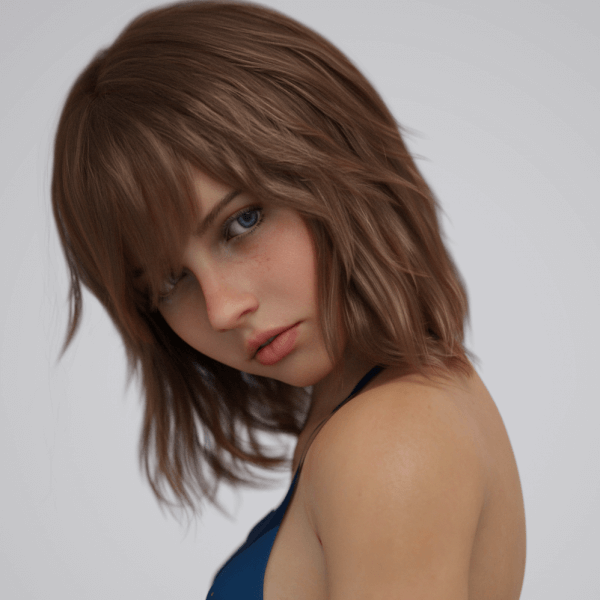 ND Maxine Character concept 3D Render, Digital Art by ND3D