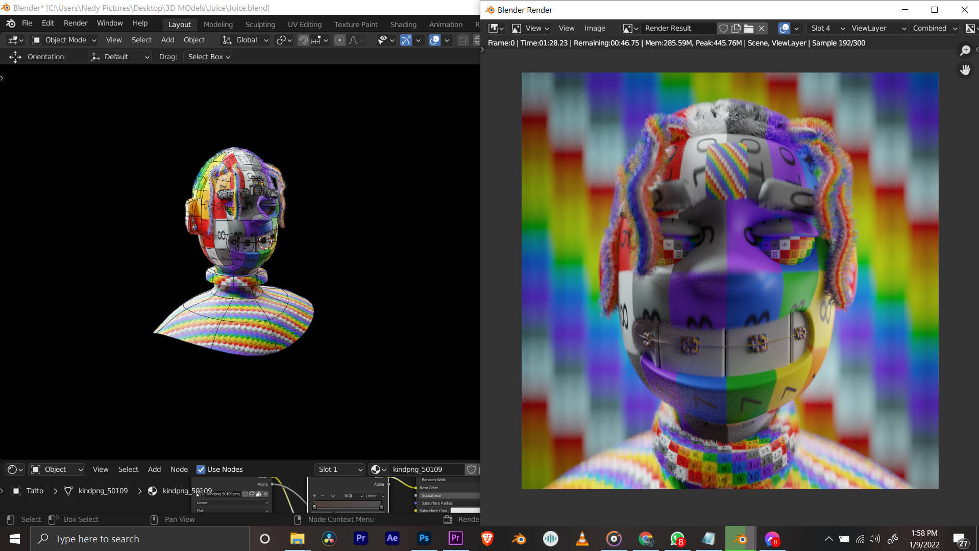 Stylized Hip Hop Nft Character - 3D Model by Nedy Pictures