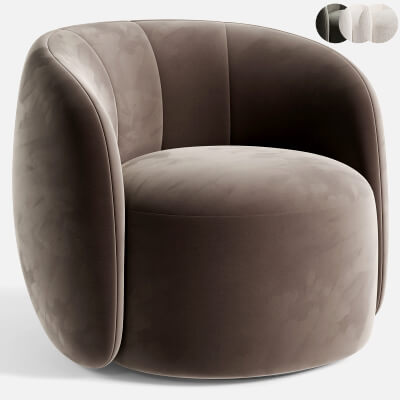 Manic Armchair by Divan - 3D Model by Neeo