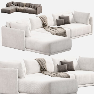 Max Modular Sofa by SP01 - 3D Model by Neeo