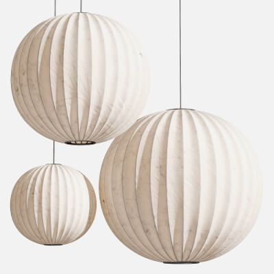 Nelson Ball Bubble Pendant Lamp by Herman Miller - 3D Model by Neeo