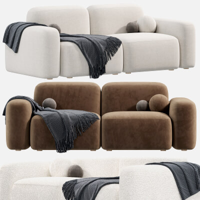 Sarah Ellison’s Lush New Collection Will Bring Sofa 2 - 3D Model by Neeo